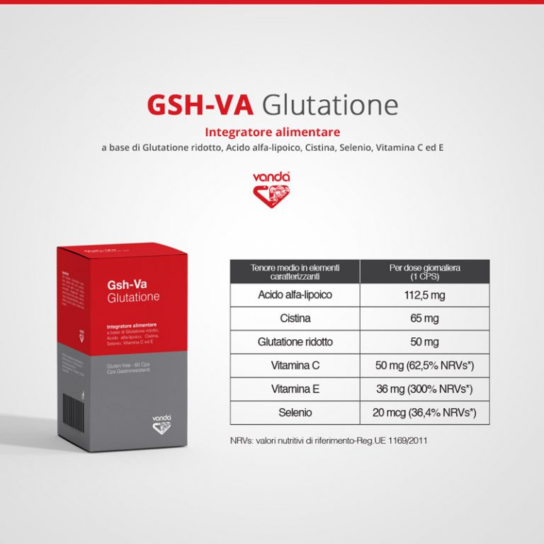 Glutatione a cosa serve? Proprietà e benefici del Glutatione | Vanda