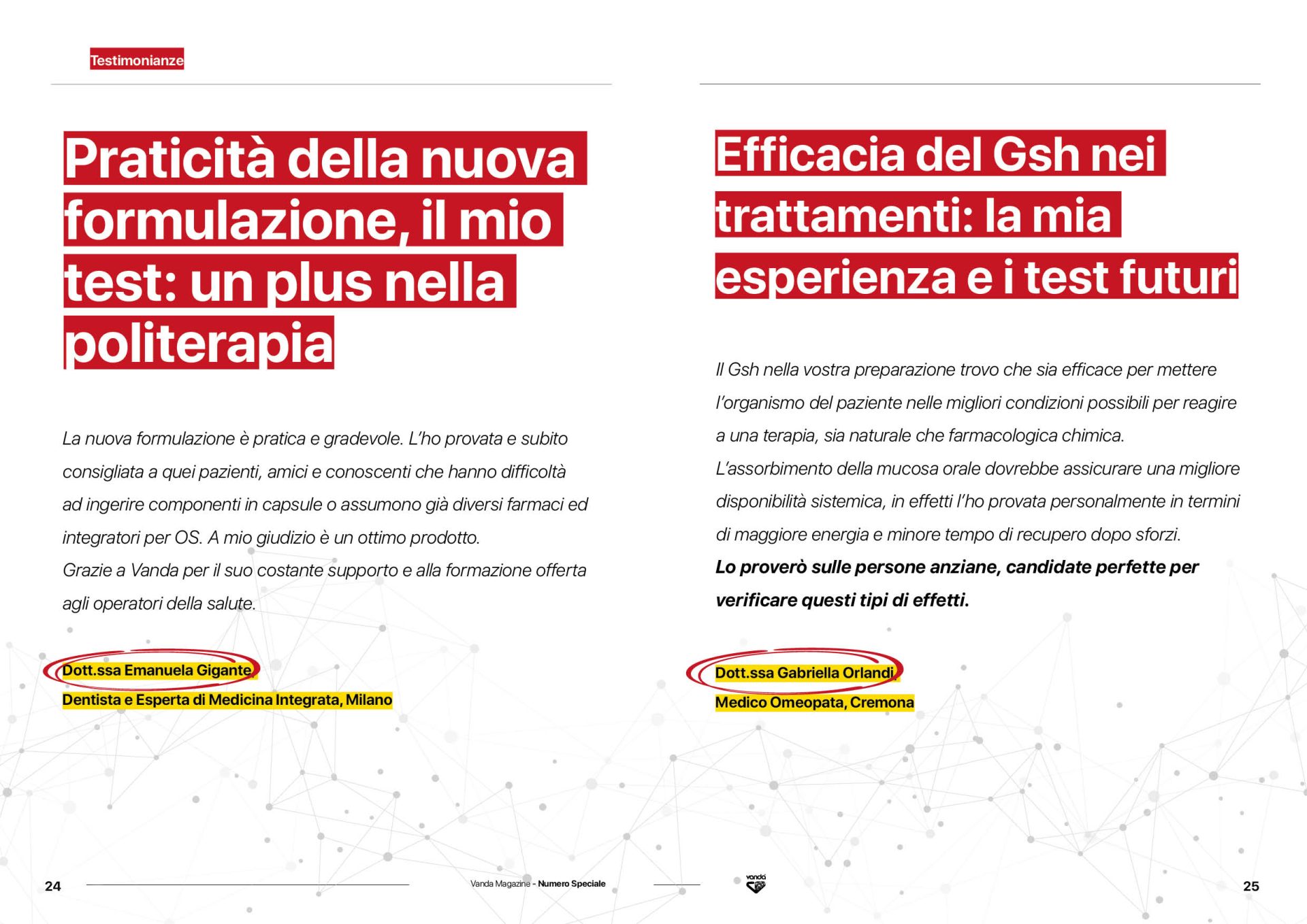 GSH-VA Glutatione Boost: le testimonianze autentiche di Medici ...